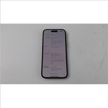 Apple IPhone 15 Activation Locked, Sold For Parts | Property Room