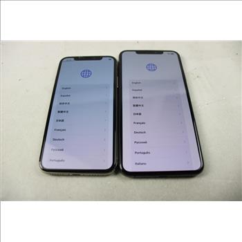 Apple IPhone X, Xmax Lot, 2 Pieces Sold For Parts | Property Room