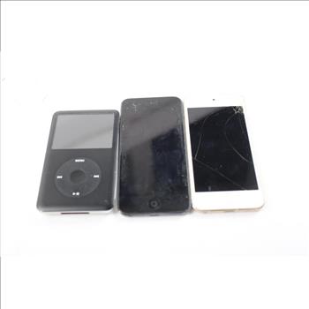 Apple IPod Lot, 3 Pieces, Sold For Parts | Property Room