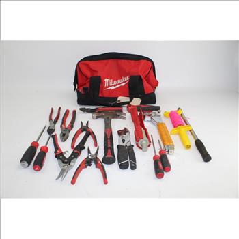 Arrow Ht50p Hammer Tacker, Assorted Pliers, & More In Milwaukee Tool ...
