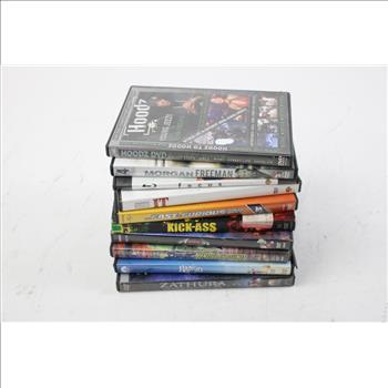 Assorted DVD's, 10+ Pieces | Property Room