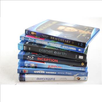 Assorted DVDs/Blu-Ray Movies, 18 Pieces | Property Room