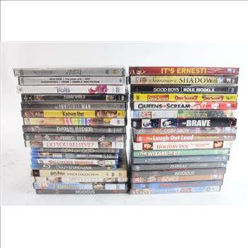 Assorted Dvds/blu-ray Movies, 20+ Pieces | Property Room