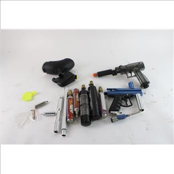 Assorted Paintball Markers & Parts, 6+ Pieces | Property Room