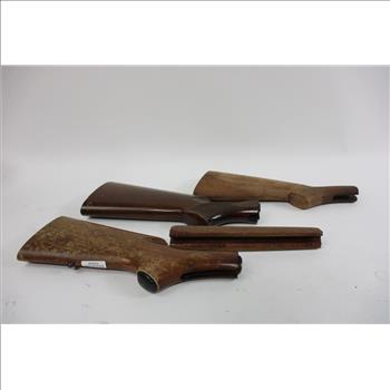 Assorted Rifle Shafts, 4+ Pieces | Property Room