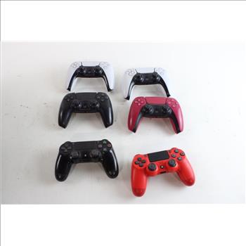 Assorted Sony Playstation Controllers, 6 Pieces | Property Room