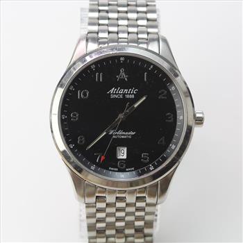 Atlantic Worldmaster Automatic Stainless Steel Men's Watch | Property Room
