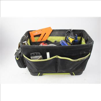 AWP Bag With Staple Gun, Screwdriver, And More | Property Room