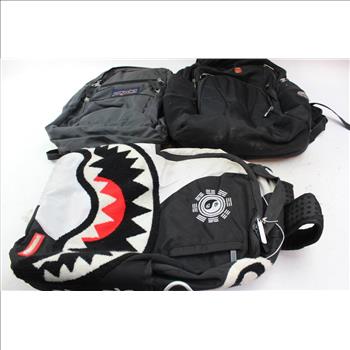 Backpacks: Sprayground, Swiss Gear, JanSport: 3 Items | Property Room