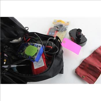 Bag With Screwdriver Set, Obd Sensor And More | Property Room
