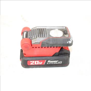 Bauer 20V Cordless Compact Flashlight With Battery Pack | Property Room
