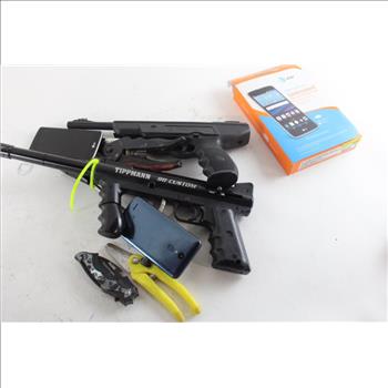 BB Gun With Paintball Knifes And More | Property Room
