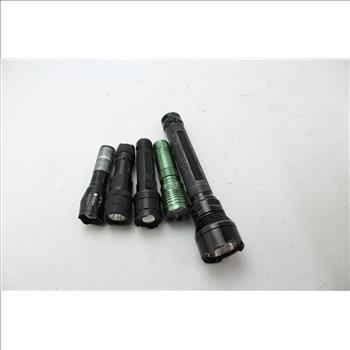 Bell+howell, Duracell, & More Assorted Flashlights; 5+ Pieces | Property Room