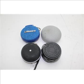 Billboard, Ie Essentials, & More Speakers; 4 Pieces | Property Room