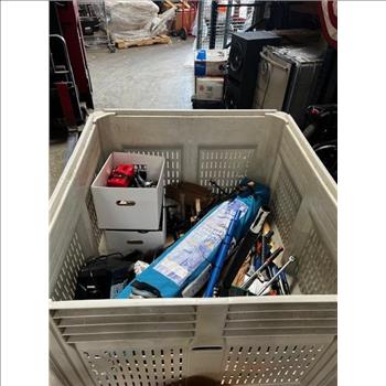Bin Of Tools, Bats, And More ***BIN IS NOT INCLUDED*** | Property Room