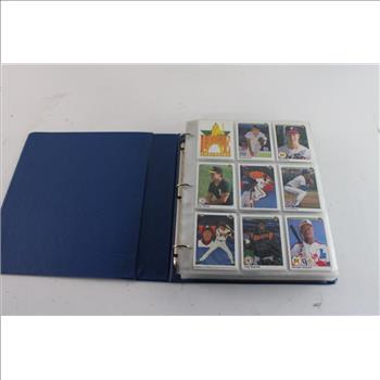 Binder Of 1990 Upper Deck Baseball Cards, 100+ Pieces | Property Room