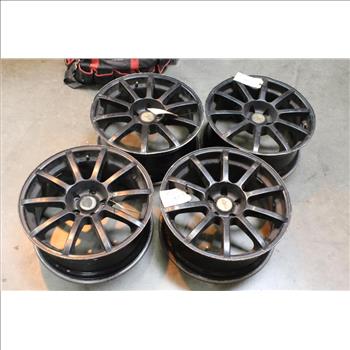 Black Flik Rims, 4 Pieces | Property Room