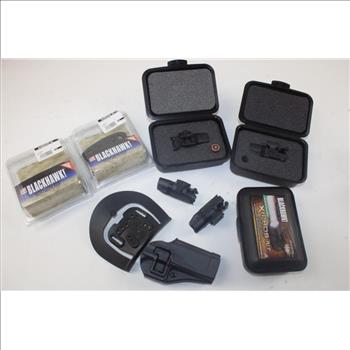 Blackhawk Night-Ops Xiphos Nt Mounted Lights And High Ride Duty Belt ...