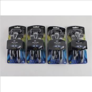 Blade For Men Comfort Blades 3-Pack Razors, 4-Pieces | Property Room