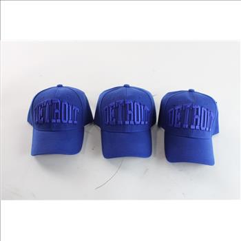 Blue Detroit Hats | Property Room