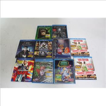 Blu-Ray Disc Movies; 5+ Pieces | Property Room