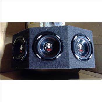Boss Audio Speakers In Enclosure | Property Room
