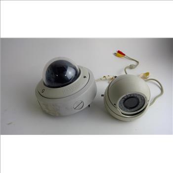 Box Of Assorted Cameras And Cables, 4+ Pieces | Property Room