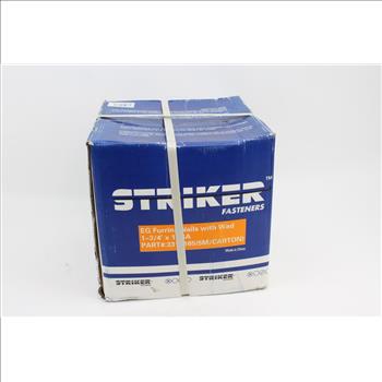 Box Of Striker Fasteners: EG Furring Nails W/Wad | Property Room
