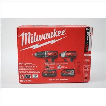 Brand New Milwaukee 2-Tool Combo Kit And Ramset Cobra Plus | Property Room