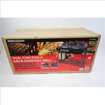Brinkmann Dual Function, Gas And Charcoal Grill | Property Room