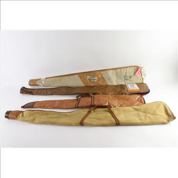 Brown Soft Shell Rifle Carrying Cases, 4 Pieces | Property Room