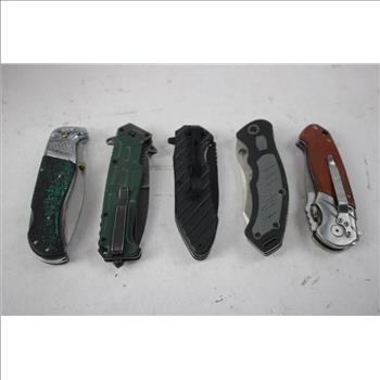 Buck, Master And Other Knives, 5 Pieces | Property Room