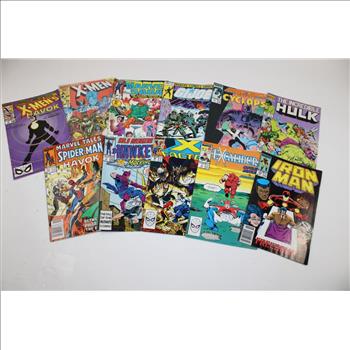 Bulk Lot Of 1980's Comics 10+ Pieces | Property Room