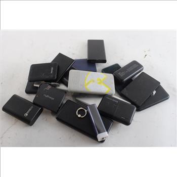 Bulk Lot Of Portable Chargers 10+ Pieces | Property Room