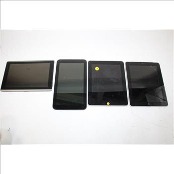 Bulk Lot, Tablets , 4 Pieces Total | Property Room