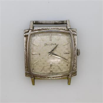 Bulova 10kt RGP Square Dress Watch | Property Room