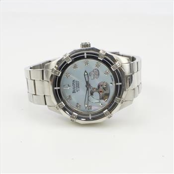 Bulova Automatic Heart Skeleton Display Watch | Property Room