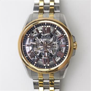 Bulova Automatic Skeleton Watch | Property Room