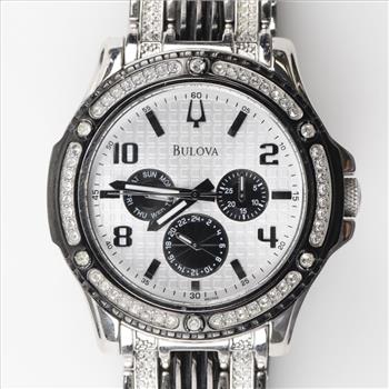 Bulova Crystal Chronograph Watch | Property Room