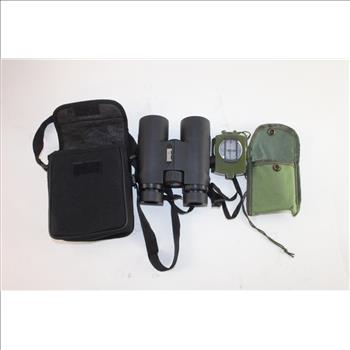 Bushnell Binoculars & Compass, 2 Pieces | Property Room