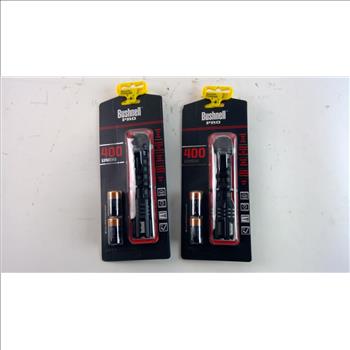 Bushnell Pro 400 Lumen Flashlights, 2 Pieces | Property Room