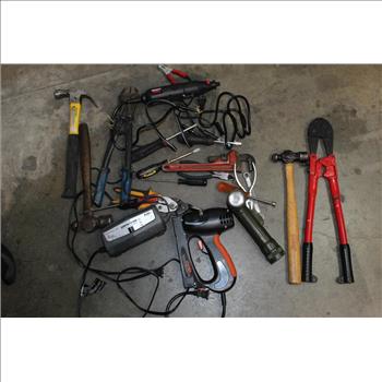Cable Cutters, Hammer, Screwdrivers Etc 10 Plus Pieces | Property Room