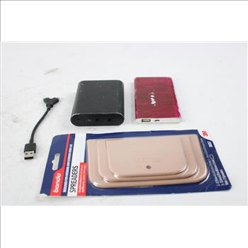 Calculator, Power Banks, And More, 8 Pieces | Property Room