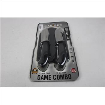 Camillus Game Combo Dual Blade Pack - Drop Point + Gut Hook | Property Room