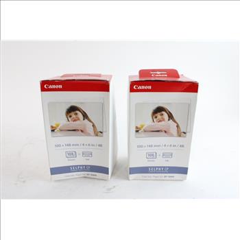 Canon Selphy CP Color Ink/Paper Set, 2 Pieces | Property Room