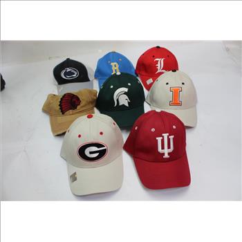 Captivating Headgear College And Sports Caps, 8 Pieces | Property Room