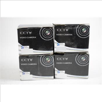 CCTV Video Cameras, 4+ Pieces | Property Room