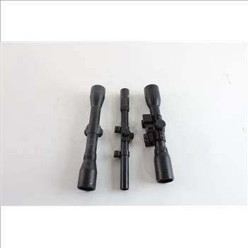 Center Point, Daisy & More Rifle Scopes, 3 Pieces | Property Room