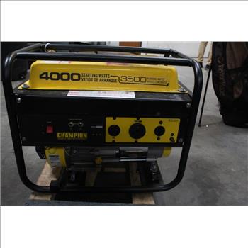 Champion 46596 3,500 Watt Generator | Property Room