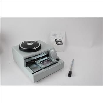 Character Manual Stamping Machine Embosser Code Printer, DMS-72A ...
